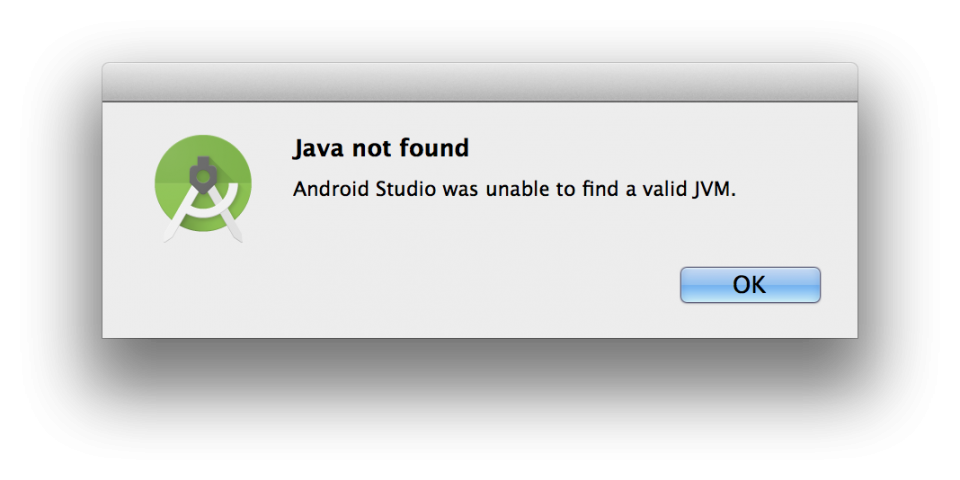 本日公開されたAndroid Studio 1.0がMacで「Java not found」になり起動出来ない場合の対処法 | ガジェットショット