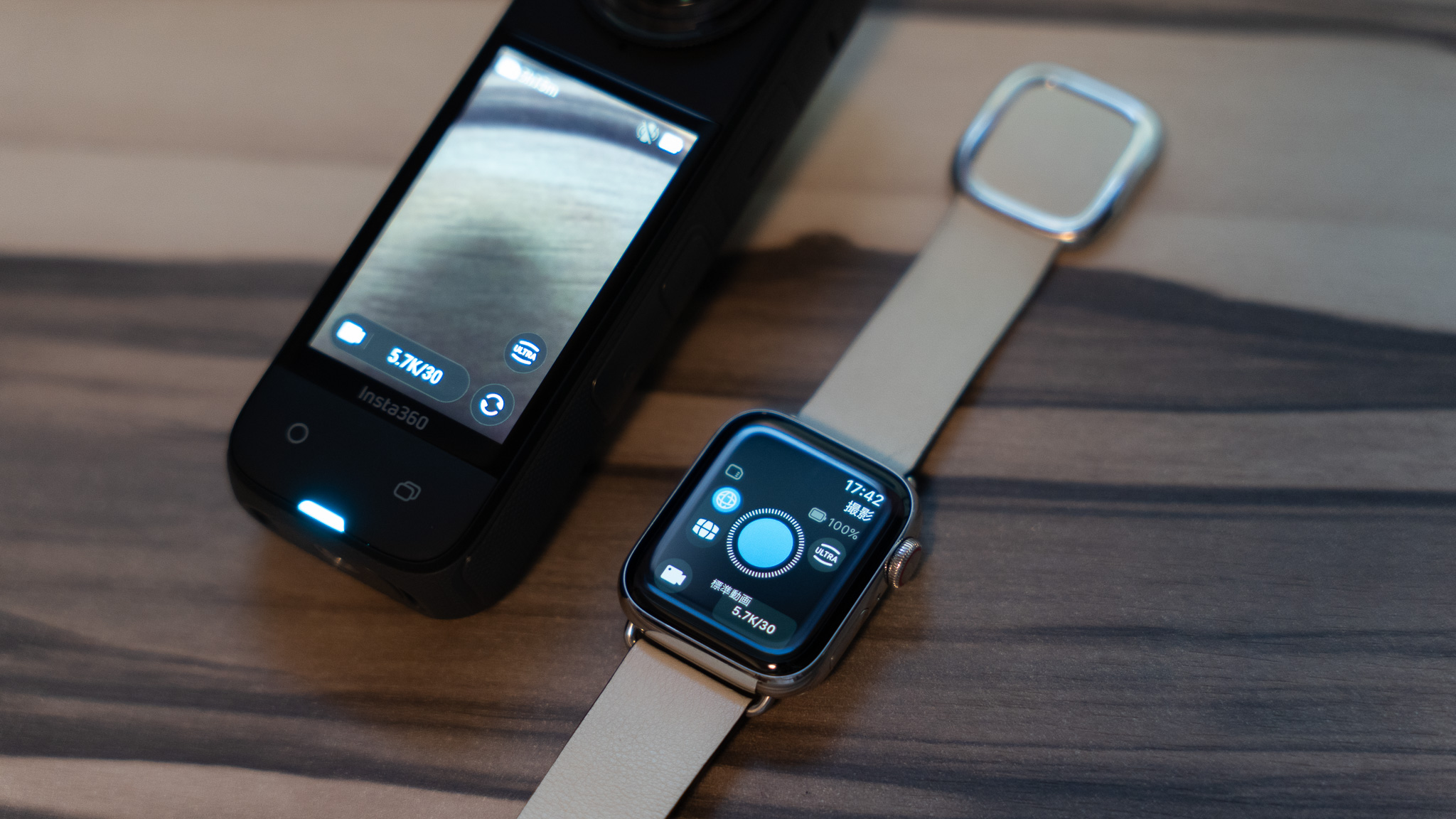 Insta360 X4がアップデートでApple Watchからの操作に対応、AndroidはUSB接続での制御も可能に | ガジェットショット